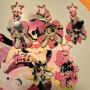 CALLIE + MARIE SURPRISE Mini Keychains - Gacha Blind Bag Mystery Holo ...
