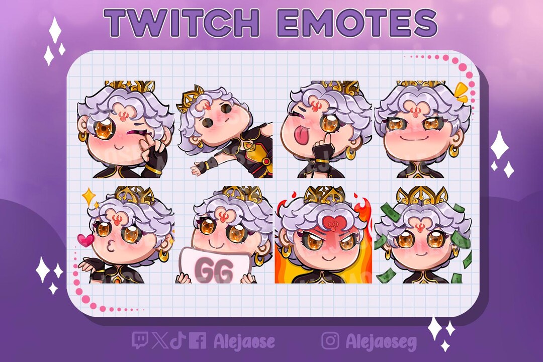 Kiriko "tianwang" Overwatch 2 Emotes for Twitch/discord - Etsy