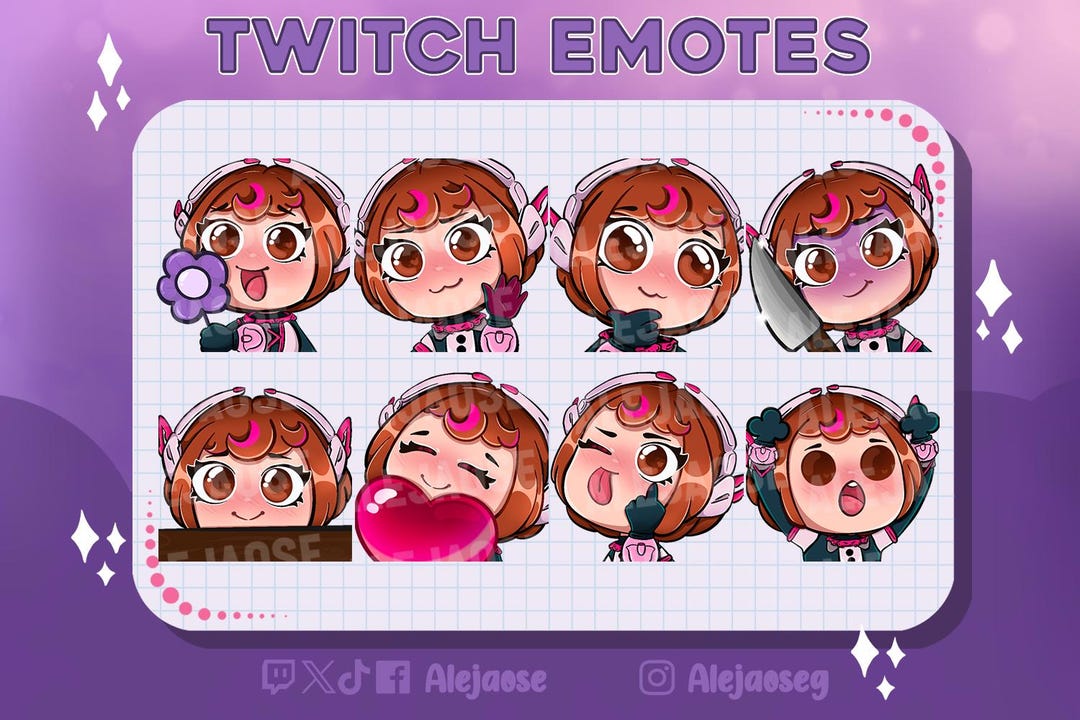 Juno ochaco Overwatch 2 Emotes for Twitch/discord - Etsy