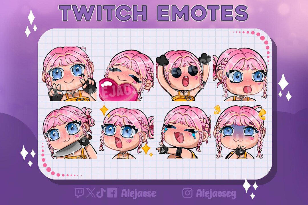 Emotes Mercy X Le Sserafim Overwatch 2 for Twitch/discord - Etsy