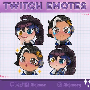 Widowmaker and Sombra Overwatch 2 Emotes for Twitch/discord - Etsy