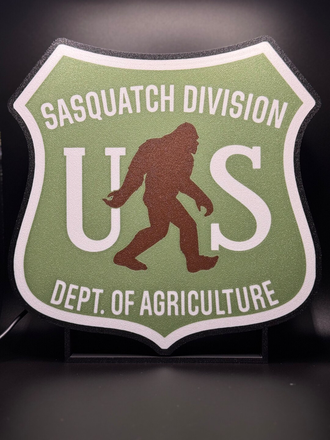 Bigfoot LED Sign | Wall Decor | Sasquatch | Cryptid | Gift for Him ...