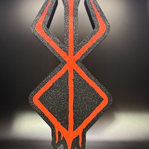 Berserk LED Sign | Wall Decor | Brand of Sacrifice | Anime | Gut ...