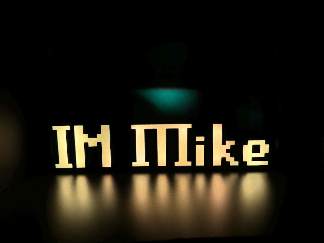 Glowing Personalized Runescape Sign for Gamers | LED Room Decor | Video ...