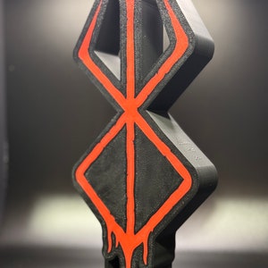 Berserk LED Sign | Wall Decor | Brand of Sacrifice | Anime | Gut ...