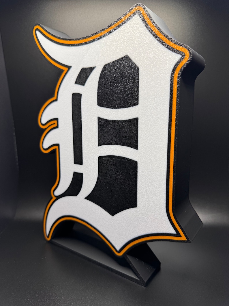 Detroit Tigers LED Sign | Wall Decor | Baseball Sign | MLB | Gift for ...