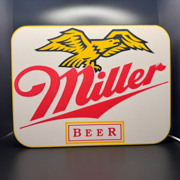 Led Miller Lite Sign - Etsy