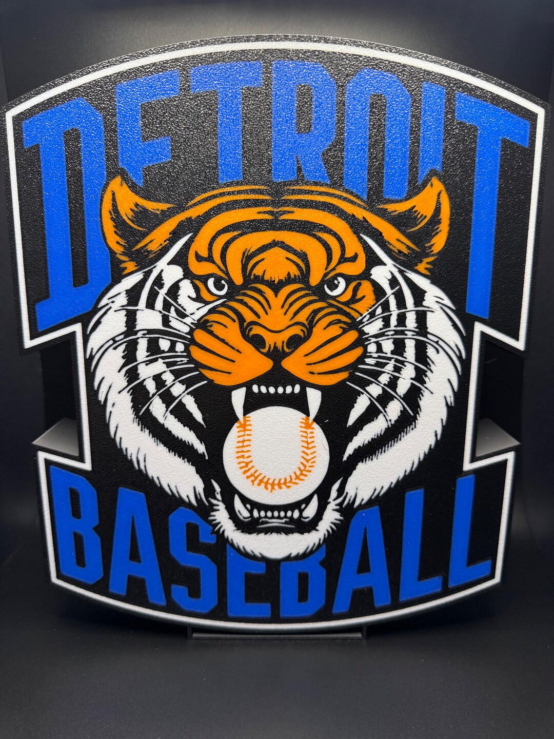 Detroit Tigers LED Sign | Wall Decor | Baseball Sign | MLB | Gift for ...