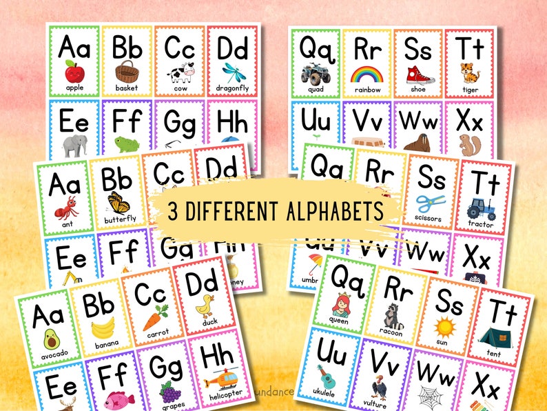 Flashcards Fruits, Veggies, Alphabet, Animals, Homeschool, Tracing ...