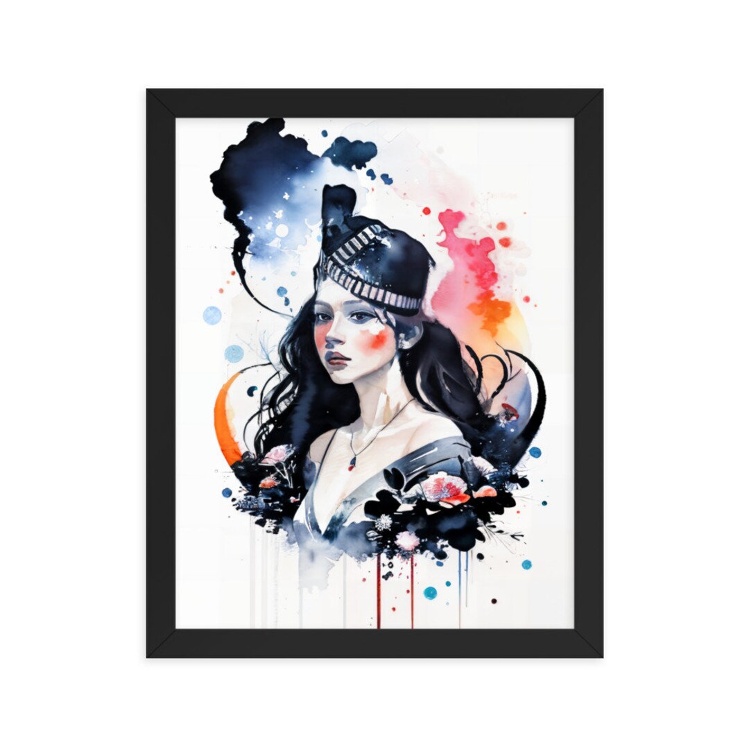 Essence of Beauty V2 Framed Poster - Etsy