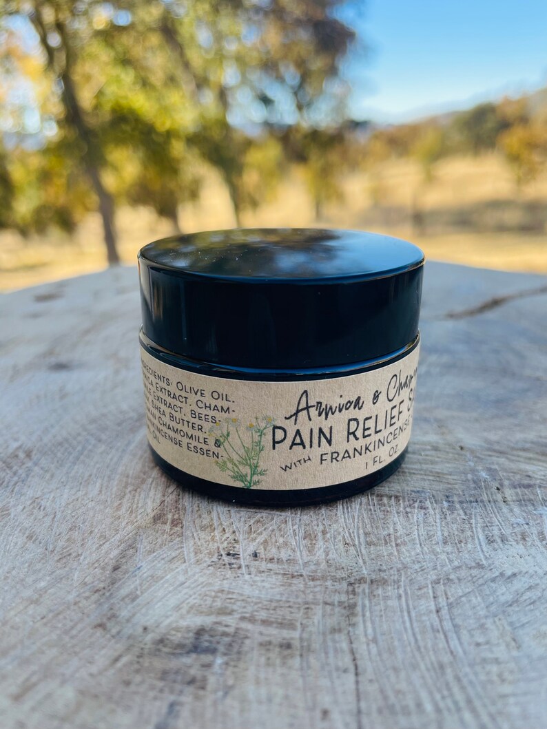 Arnica Pain Relief Salve Herbal Pain Relief Frankinsince - Etsy