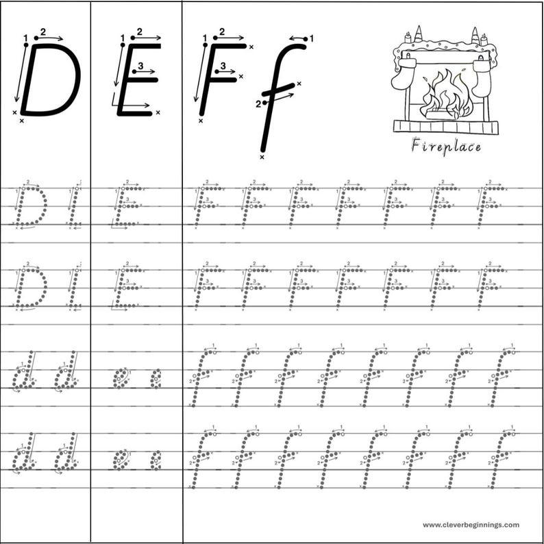 Christmas Letter Tracing Workbook - Australian, United States and New ...