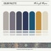 Color Palette | Midnight Mosaic | Hex Codes | Branding | Web Design ...