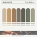 Color Palette | Forest Mushroom | Hex Codes | Branding | Web Design ...