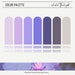 Color Palette | Violet Twilight | Hex Codes | Branding | Web Design ...