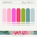 Color Palette | Dayglow Daydream | Hex Codes | Branding | Web Design ...