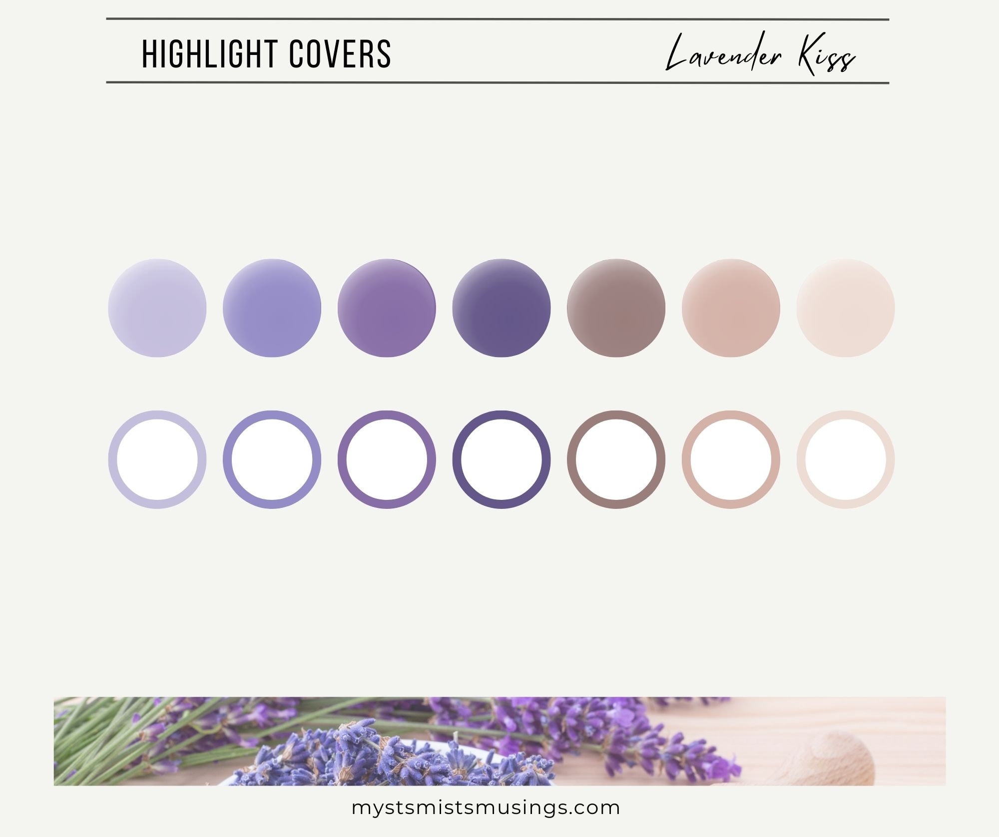 Color Palette | Lavender Kiss | Hex Codes | Branding | Web Design ...