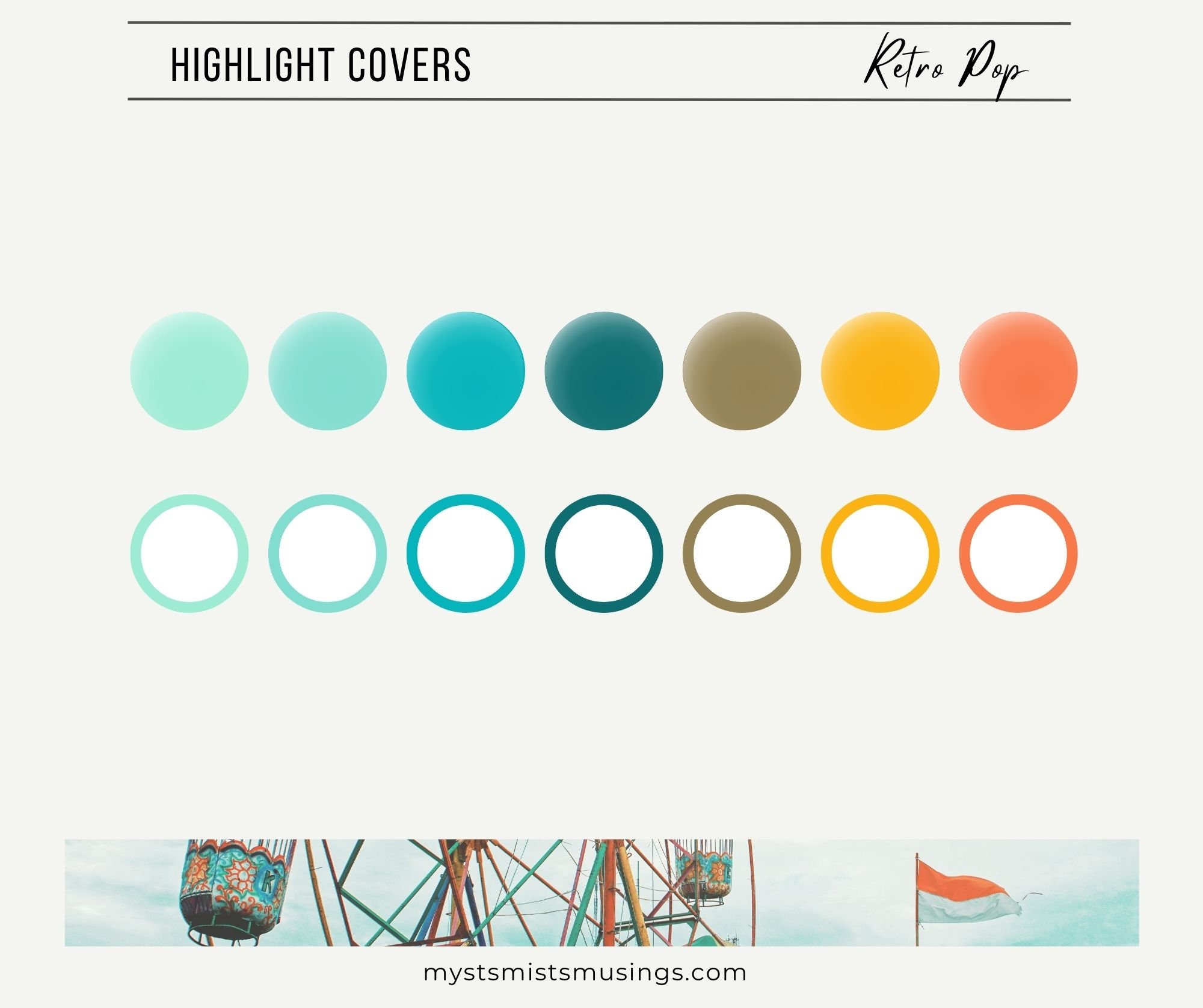 Color Palette | Retro Pop | Hex Codes | Branding | Web Design | Wedding ...
