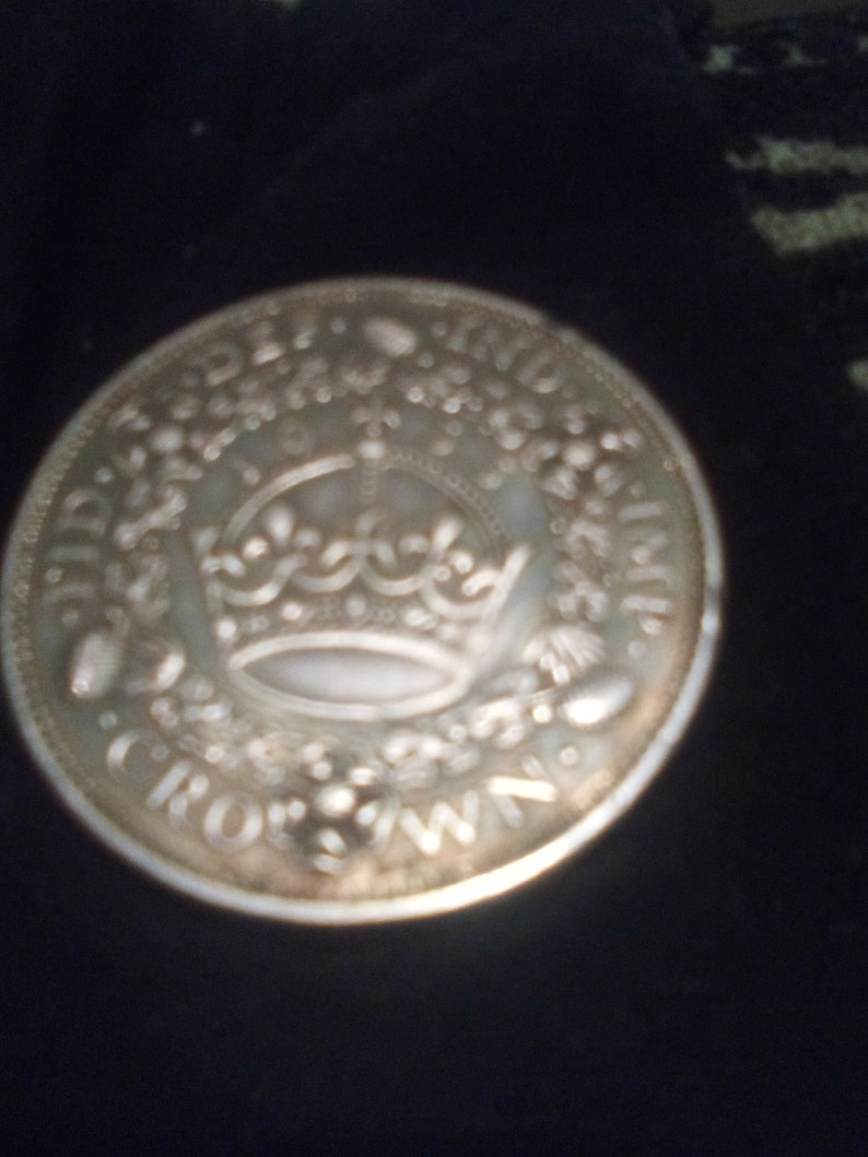 1933 King George V Crown Coin - Etsy