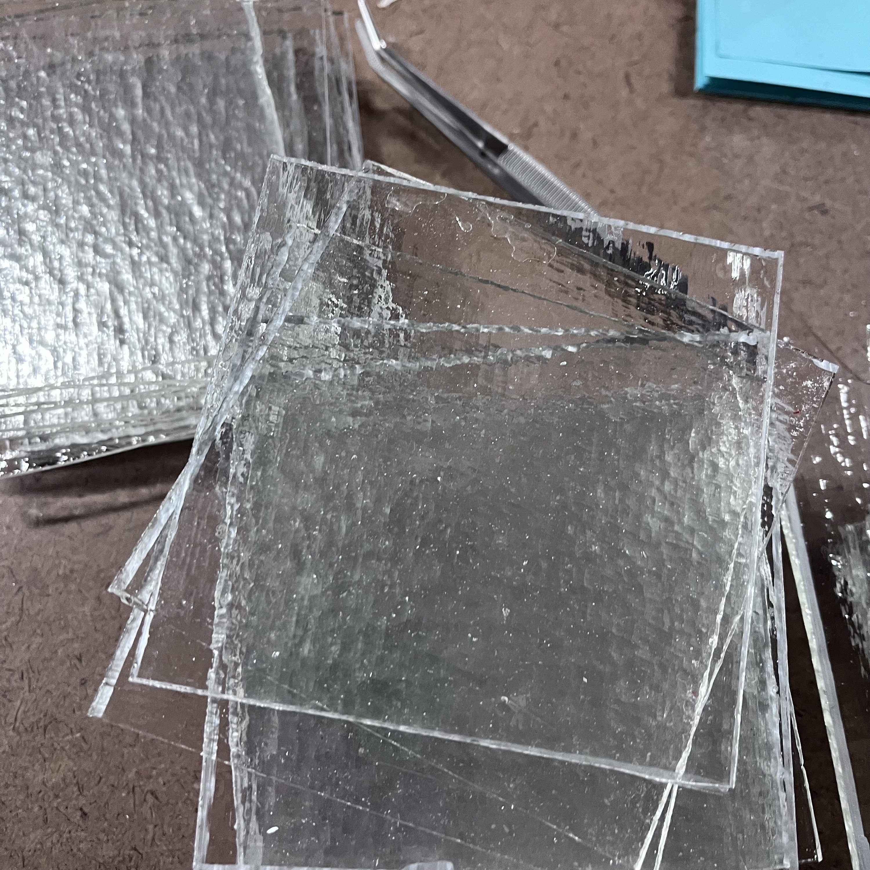 Tekta Fusing Glass Squares Supplies - Etsy