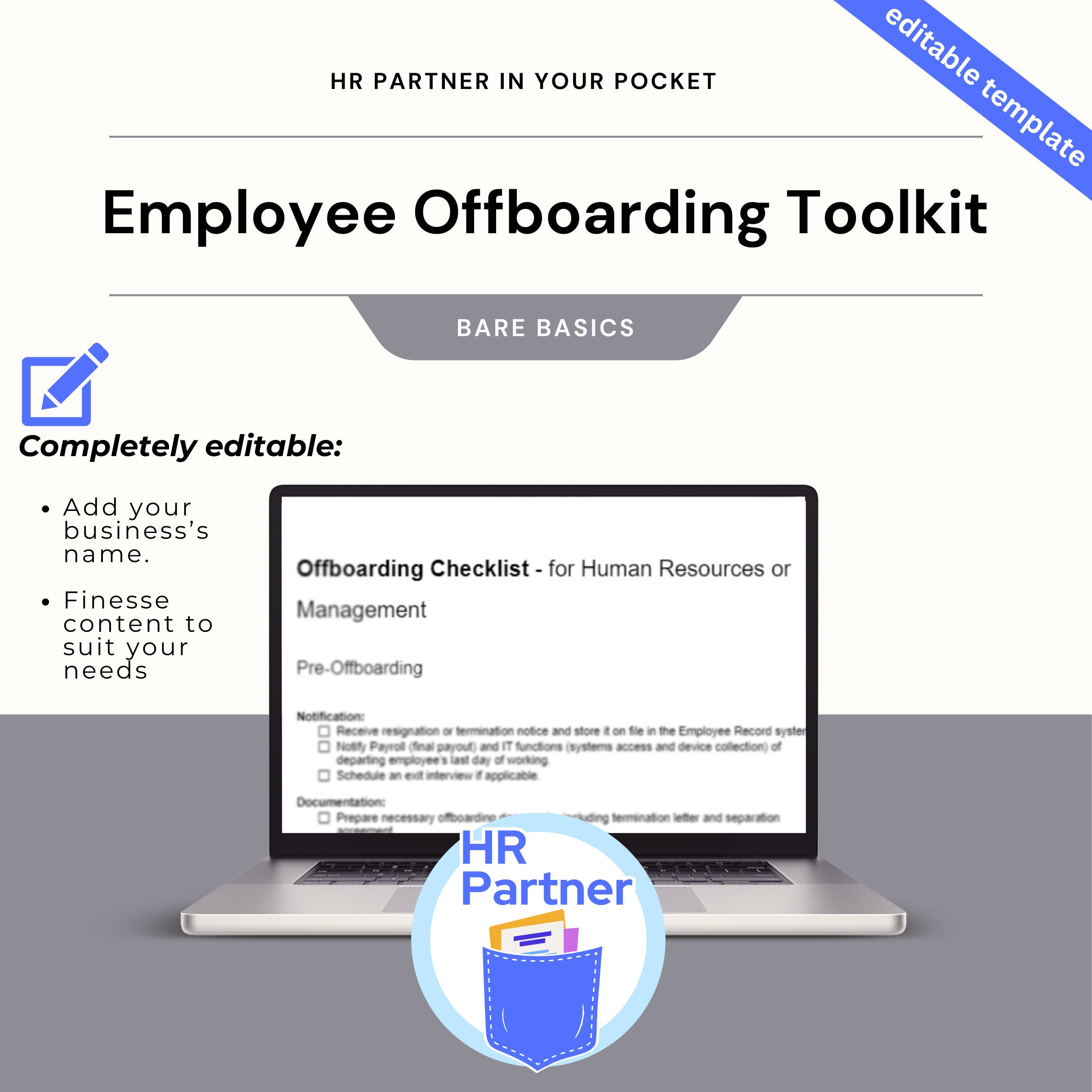 Human Resources Templates | Employee Offboarding Toolkit | Position ...