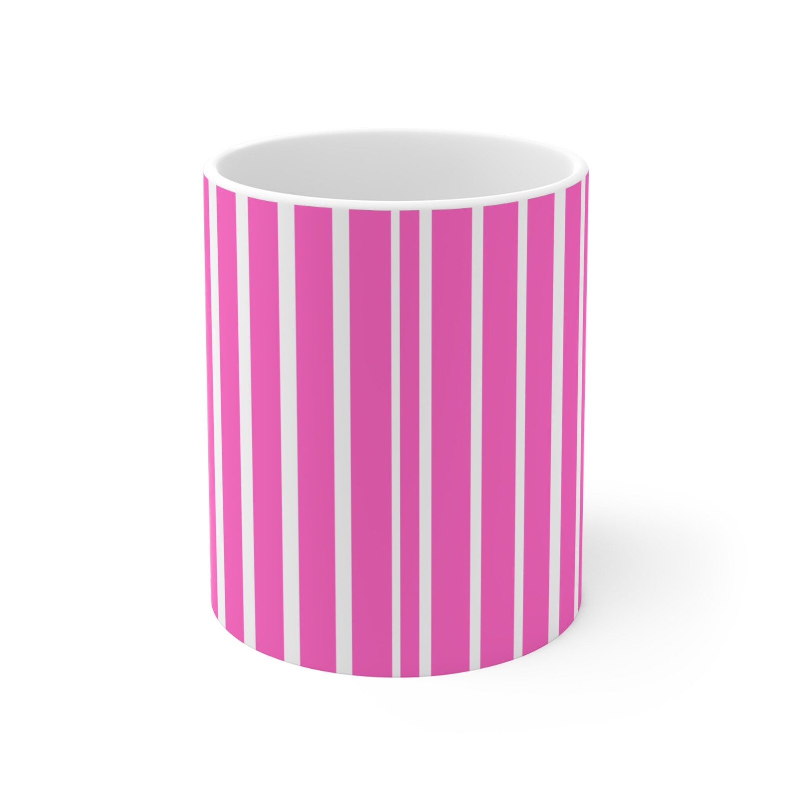 Mug 11oz STRIPE COFFEE Mug,tea Cup Flagon Tankard Seidel Beaker Stein ...