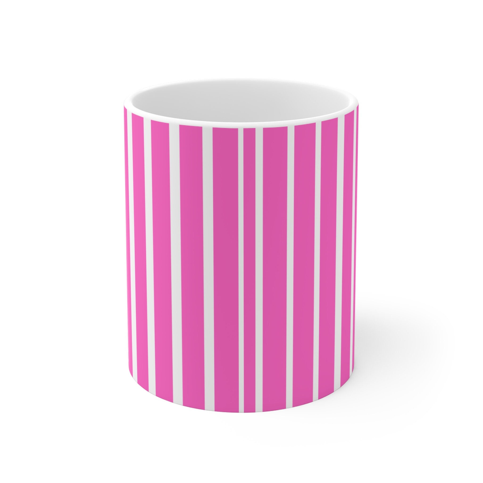 Mug 11oz STRIPE COFFEE Mug,tea Cup Flagon Tankard Seidel Beaker Stein ...