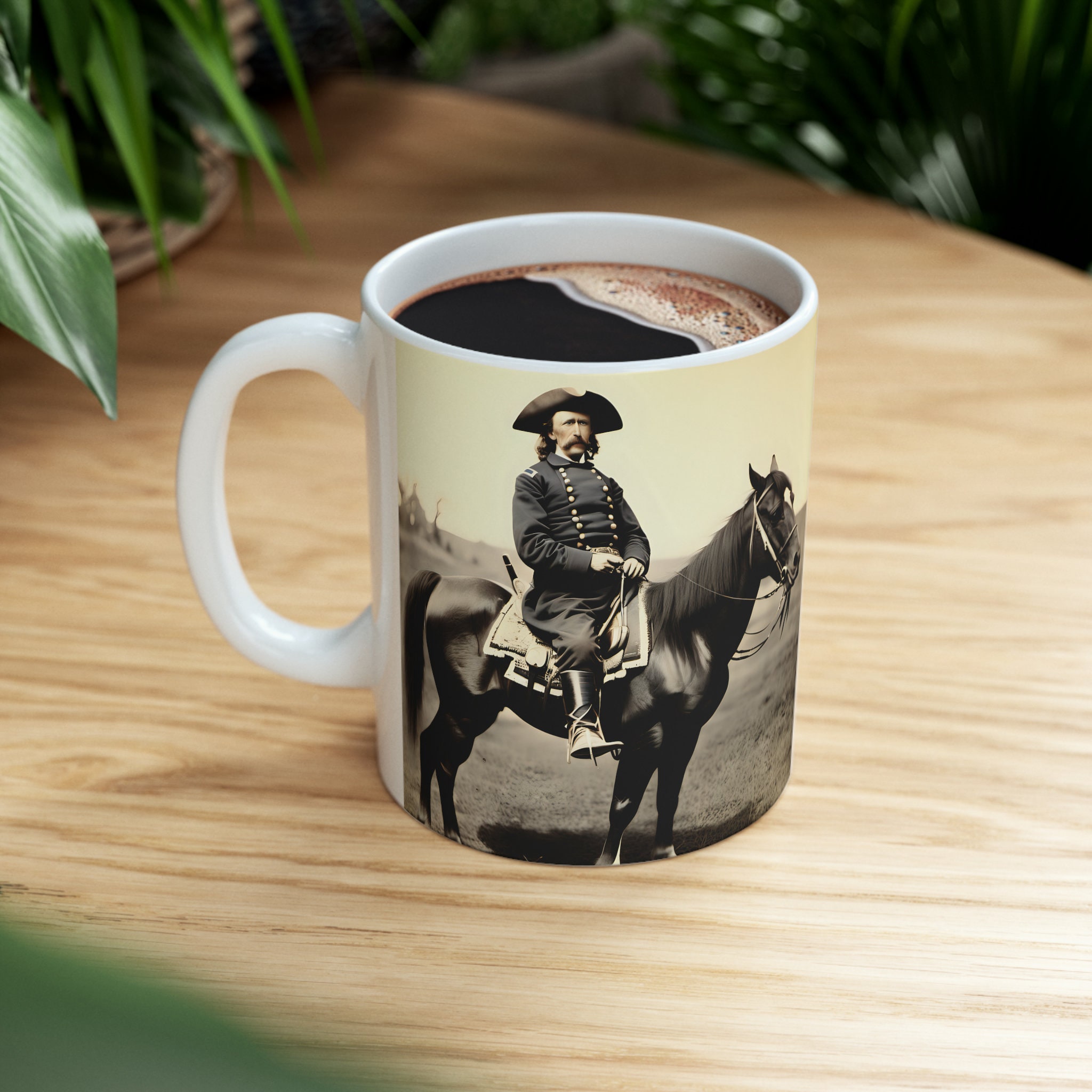 Ceramic Mug, 11oz CIVIL WAR MUG Tea Cup Flagon Tankard Seidel Beaker ...