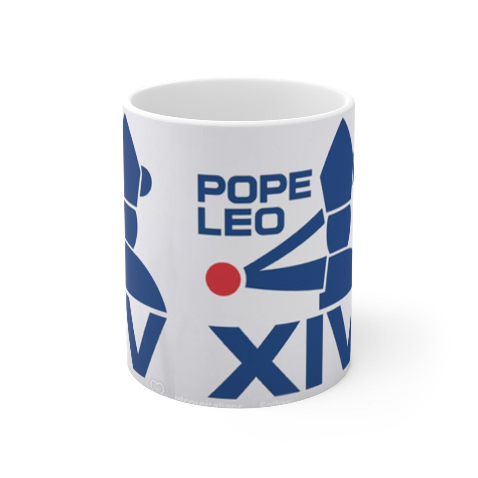 Pope Leo XIV Mug - CHICAGO POPE Cup for Papal Enthusiasts, Religious ...