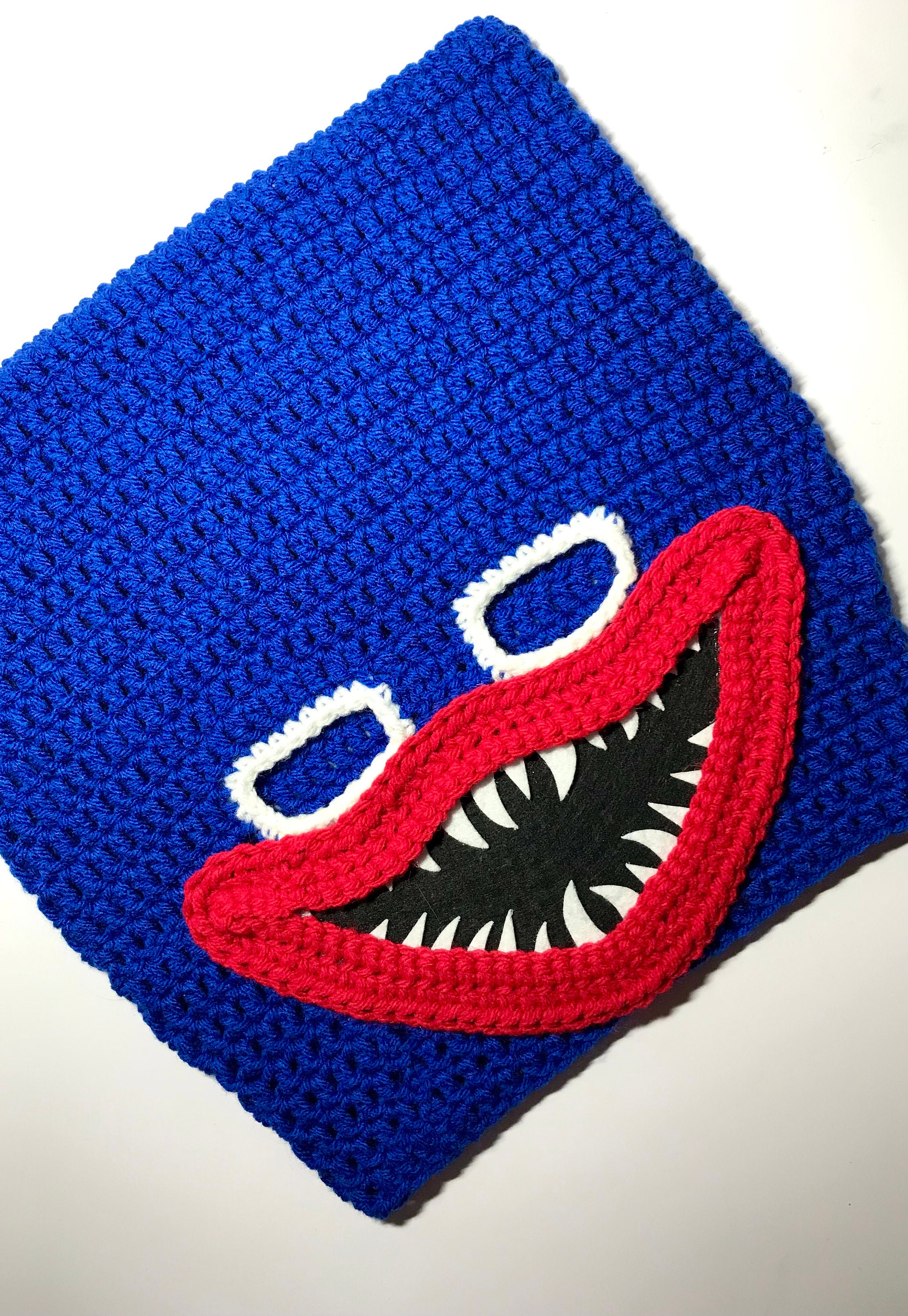 Huggy Wuggy Crochet Pattern, Crochet Balaclava Pattern, Huggy Wuggy ...