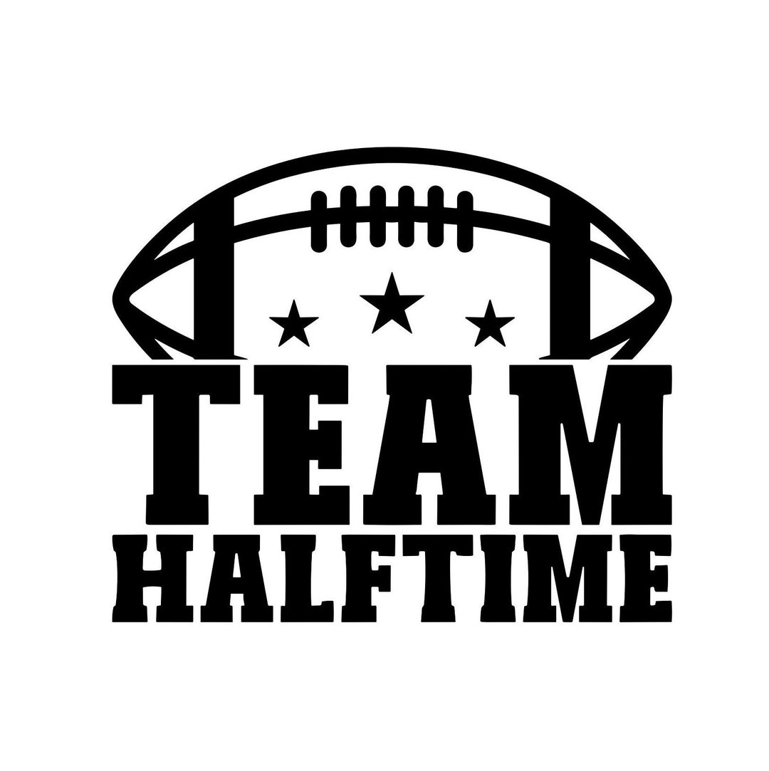 Team Halftime SVG, Halftime Svg, Football Svg, Funny Football Svg, Team ...