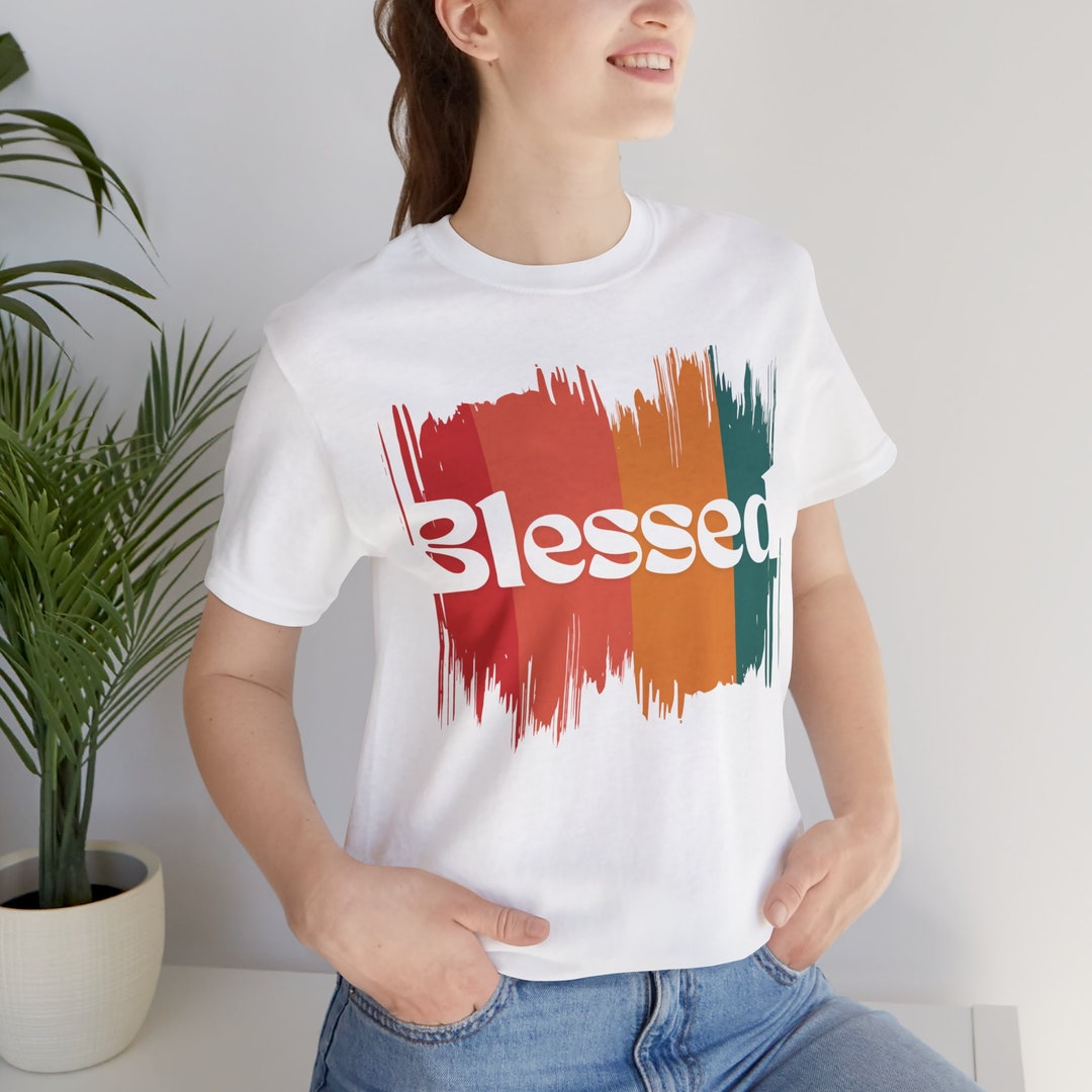 Blessed Shirt, Jesus Shirt, Bible Verse Shirt, Christian Shirts, Church ...
