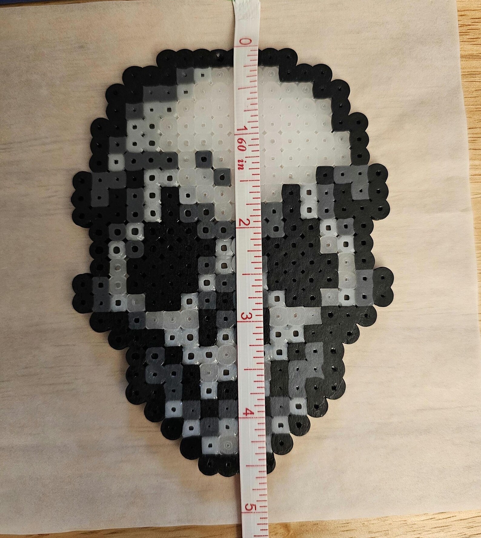 Skull Perler Necklace - Etsy