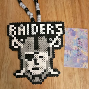 Raiders Perler Necklace - Etsy