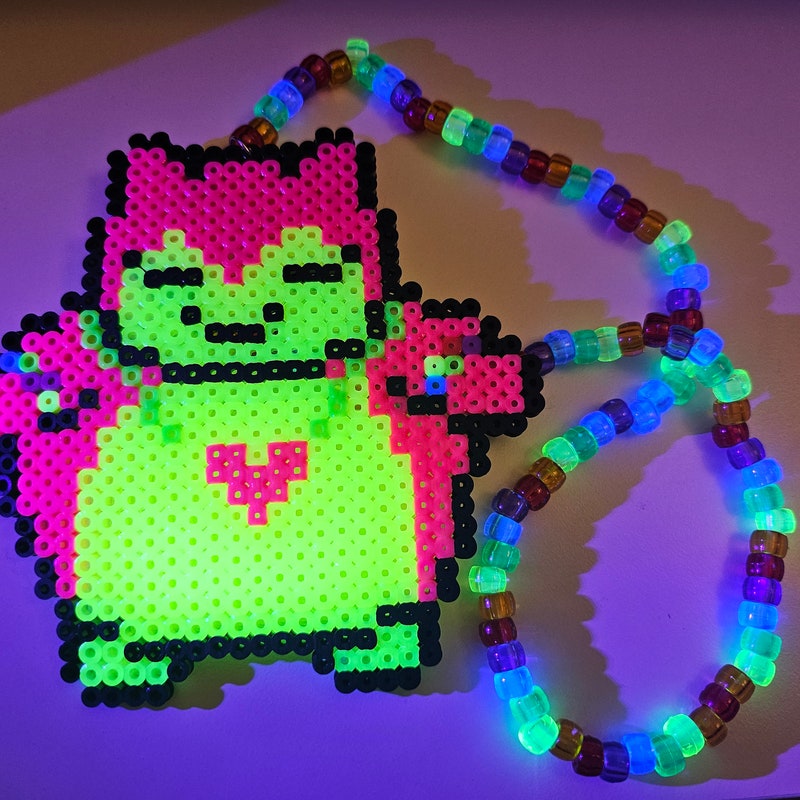 Neon Perler Beads - Etsy