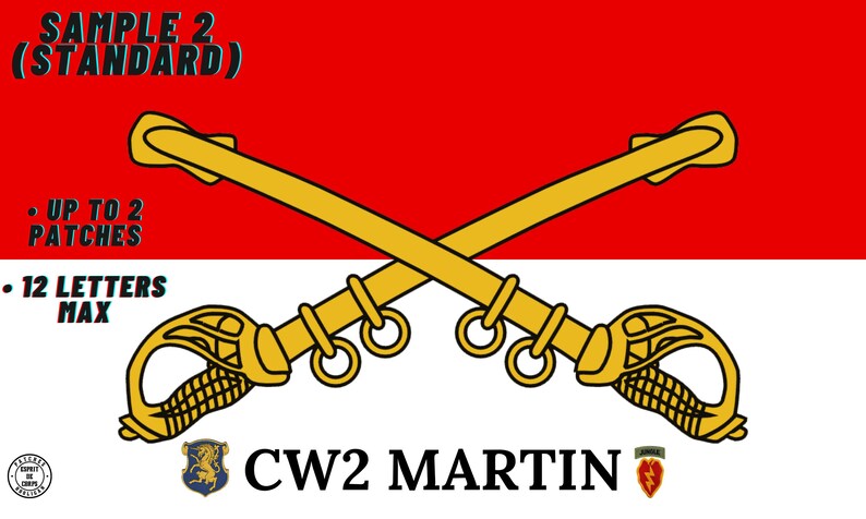 Custom Cavalry Flag - Etsy