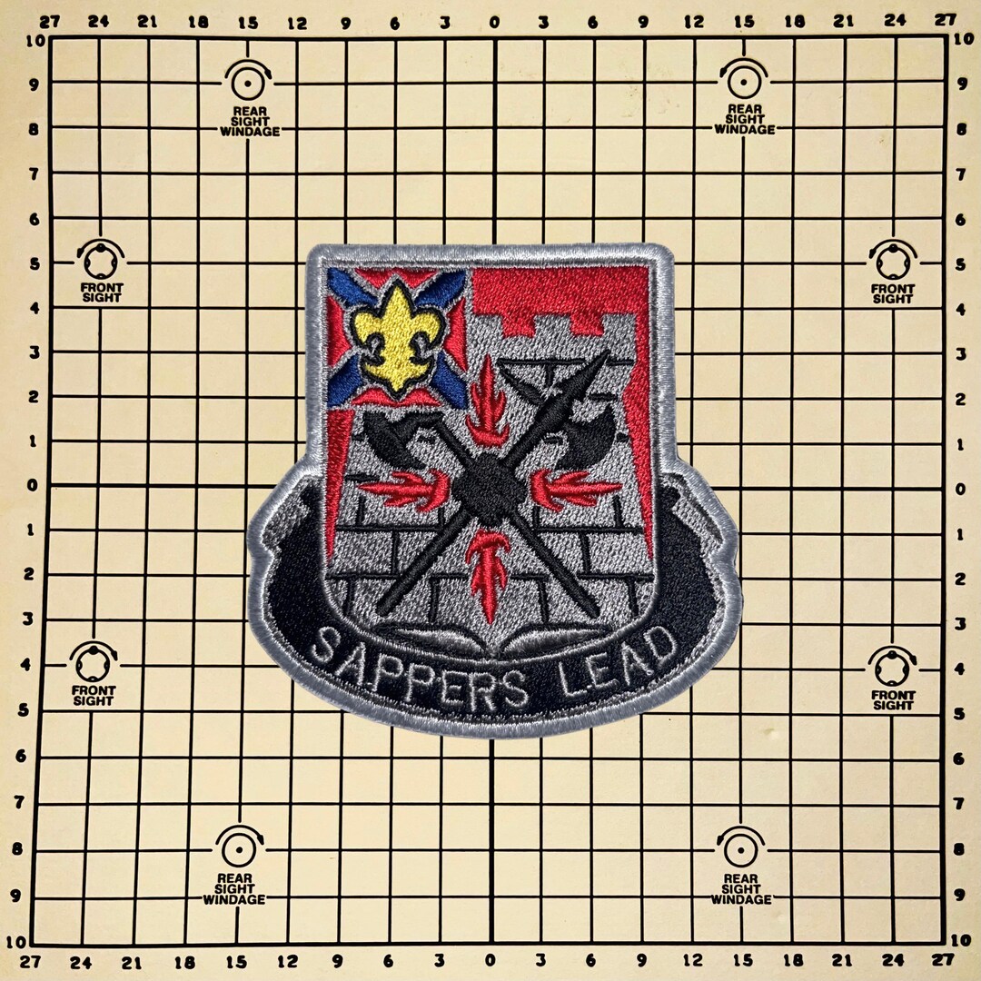 US Army 229th Engineer Battalion Crest Patch - Etsy
