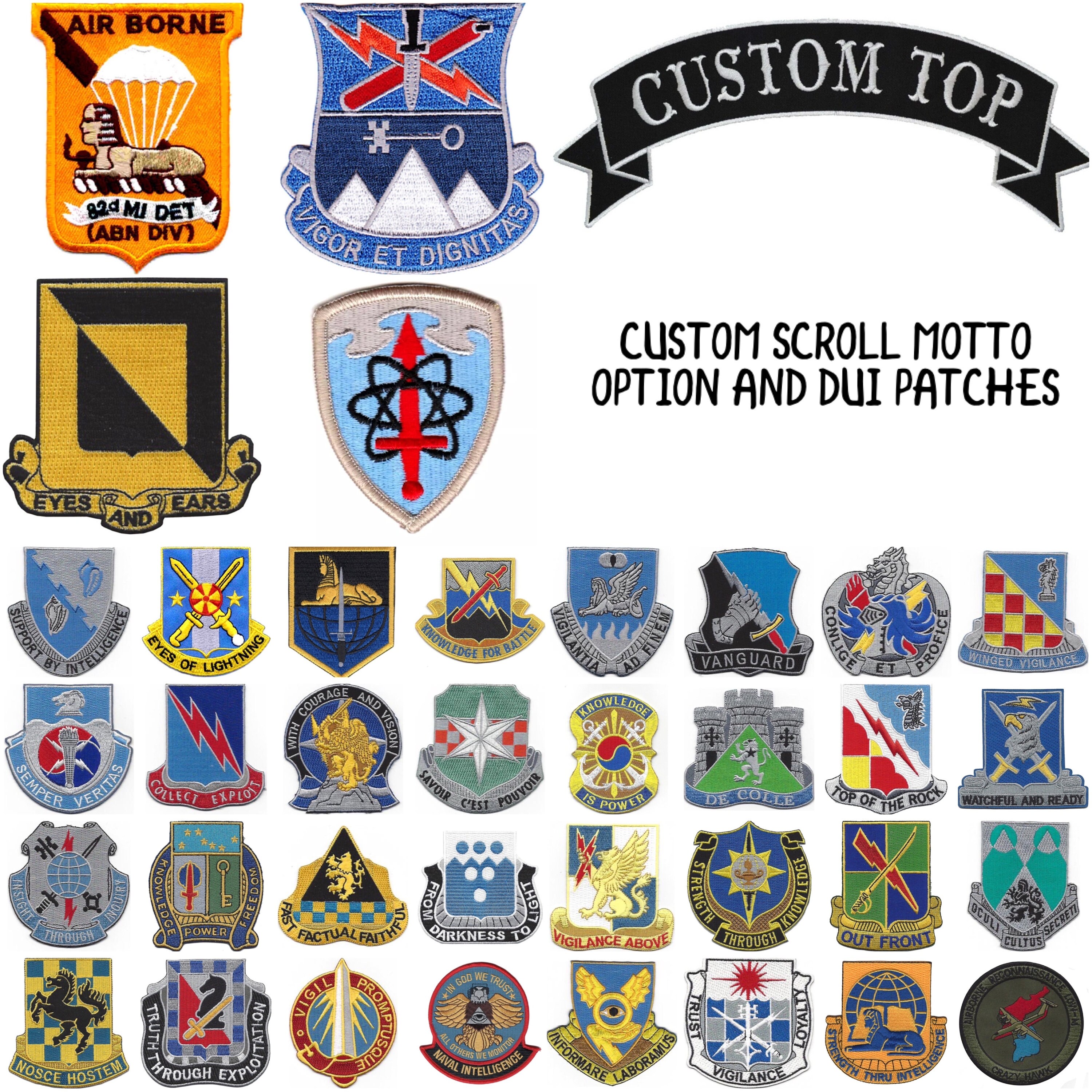 Custom Military Intelligence Flag - Etsy