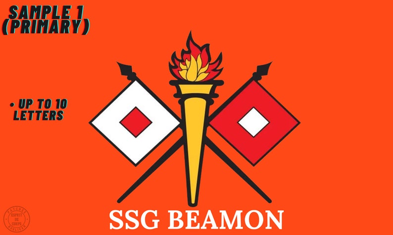 Custom Signal Corps Flag - Etsy