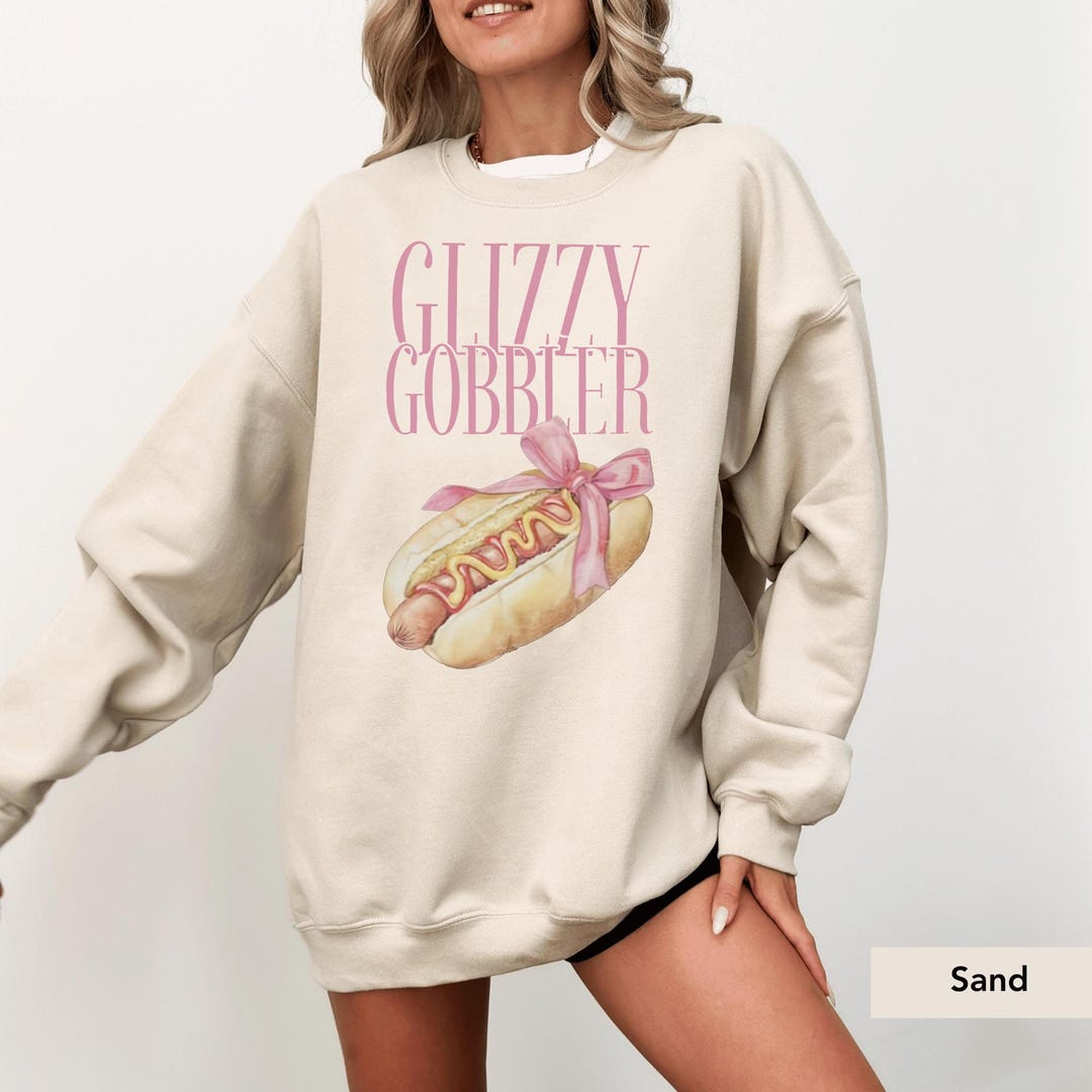 Glizzy Gobbler Coquette Funny Adult Shirt, Dirty Unhinged Shirt, Gag ...