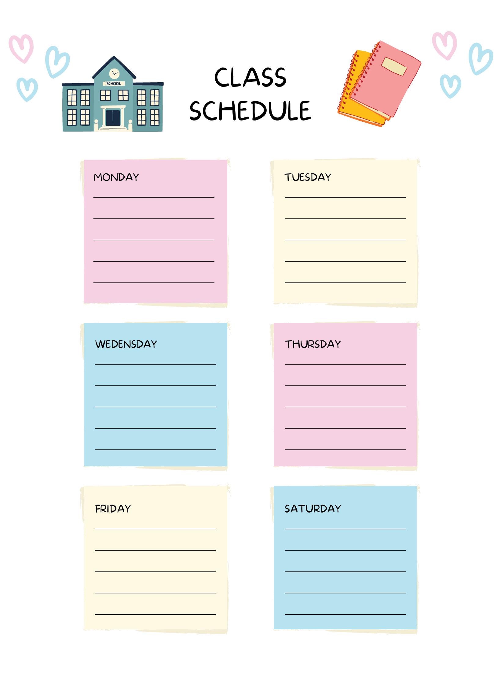 Kids Daily Planner | Printable & Editable | Fun Productivity Tool for ...