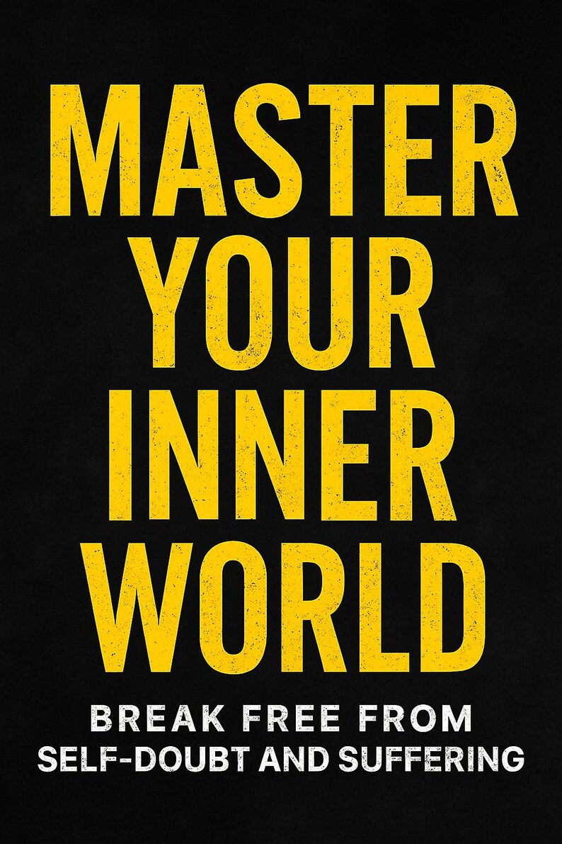 Master Your Inner World: Break Free From Self-doubt and Suffering. - Etsy