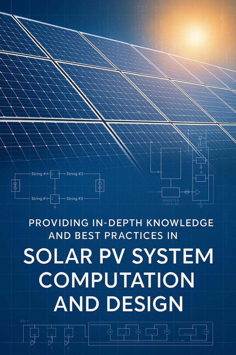 Providing In-depth Knowledge and Best Practices in Solar PV System ...