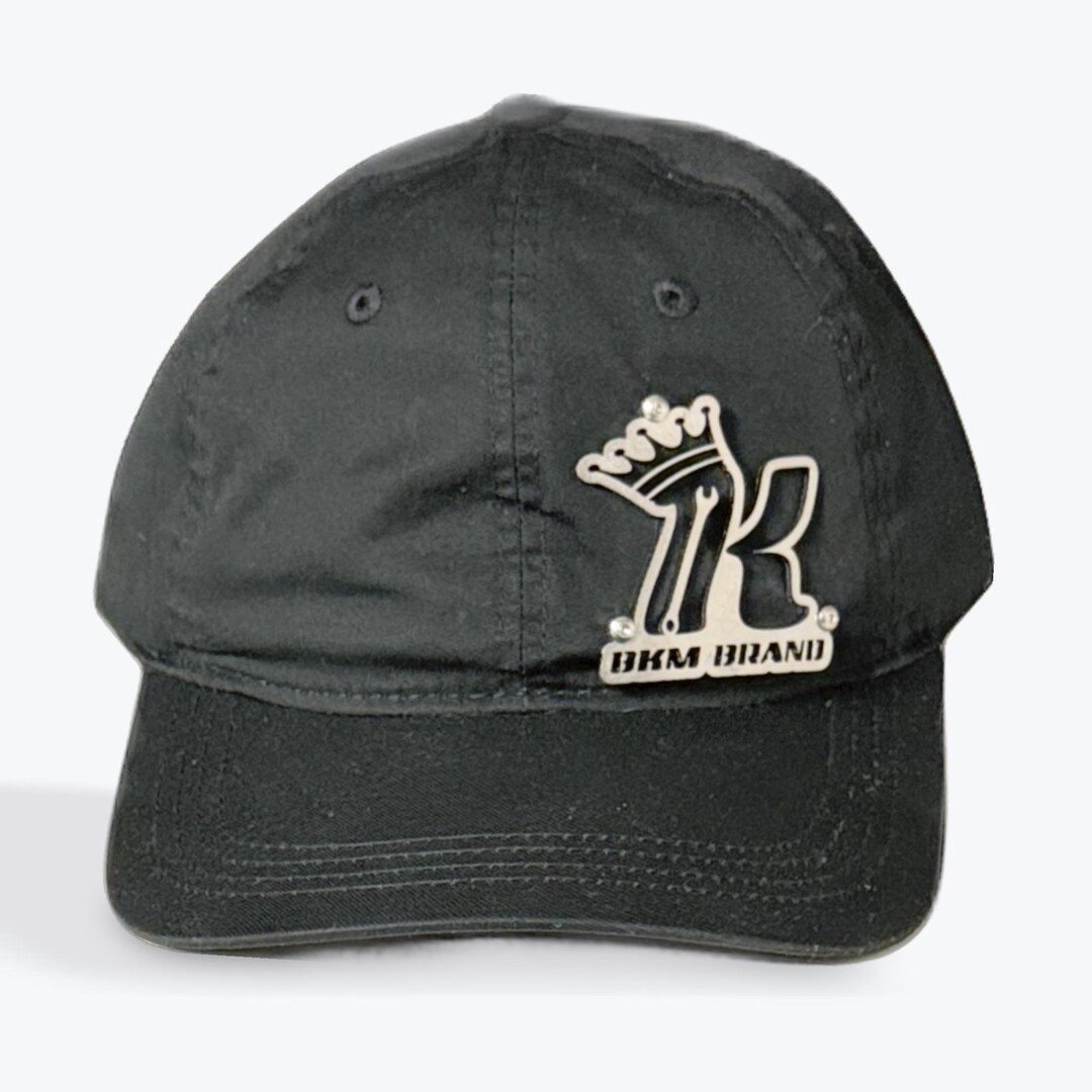 Mechanic Dad-style Snapback Hat: Stainless Steel BKM Logo - Etsy