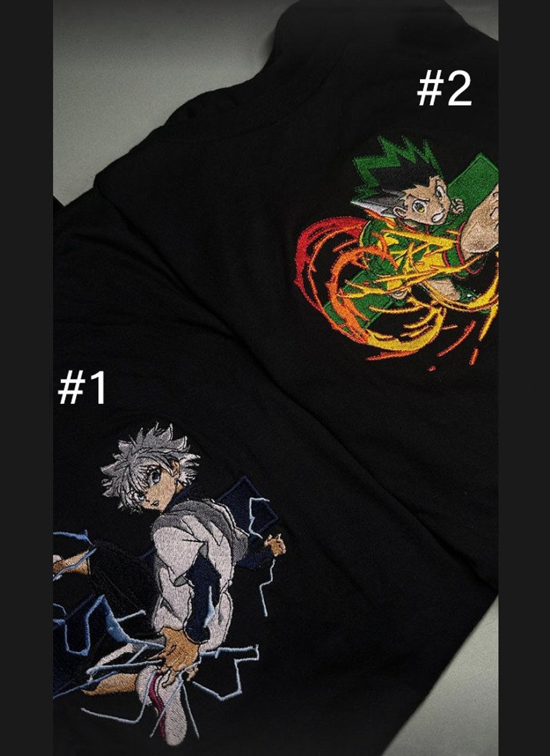 Killu.a Anime Embroidered Sweatshirt, Hunter.x.hunter Embroidered ...