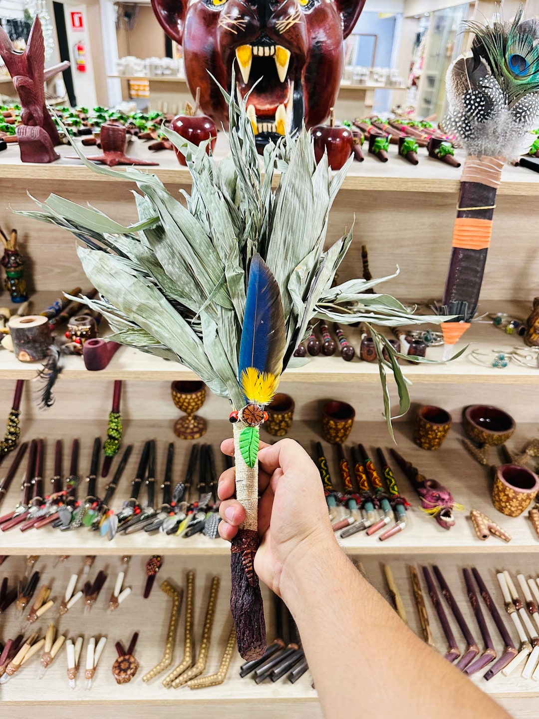 Chacapa Chakarpa Shacapa Chacarpa Shamanic Ceremonial Instrument for ...