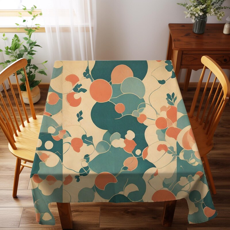 Modern Tablecloth - Etsy