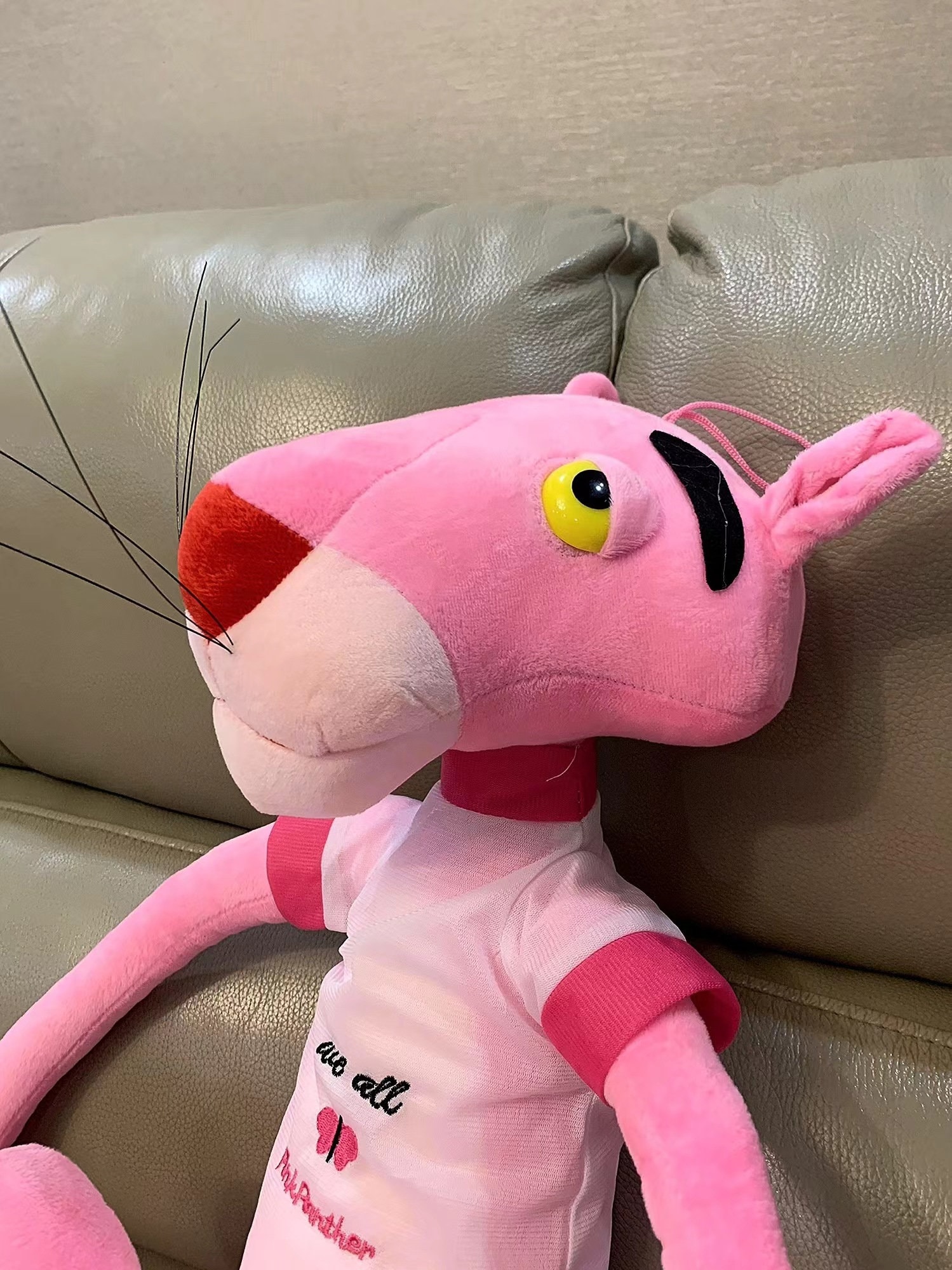 Big Pink Panther Plush Toy, Pink Panther Pinko Vintage Pink Panther ...