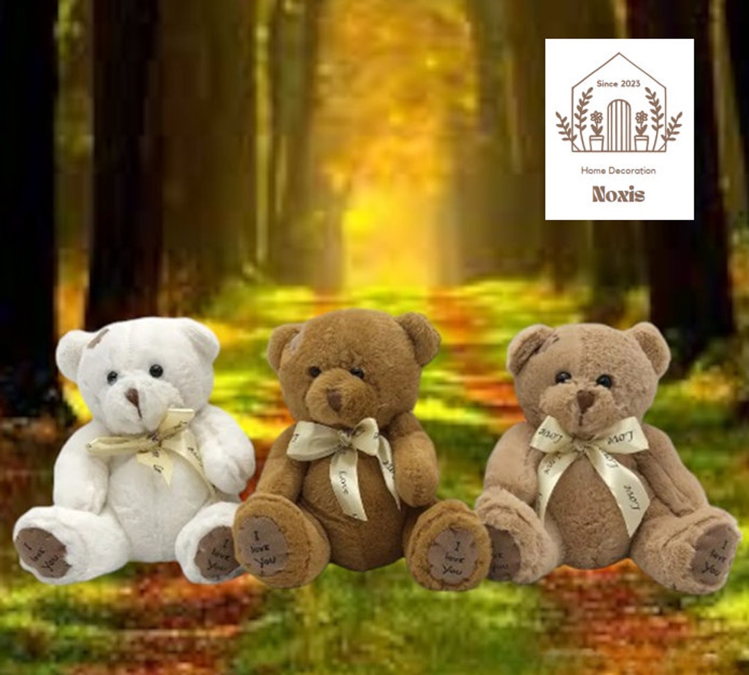 18cm Teddy Bear Three Colors Best Gift for Girl and Boy - Etsy