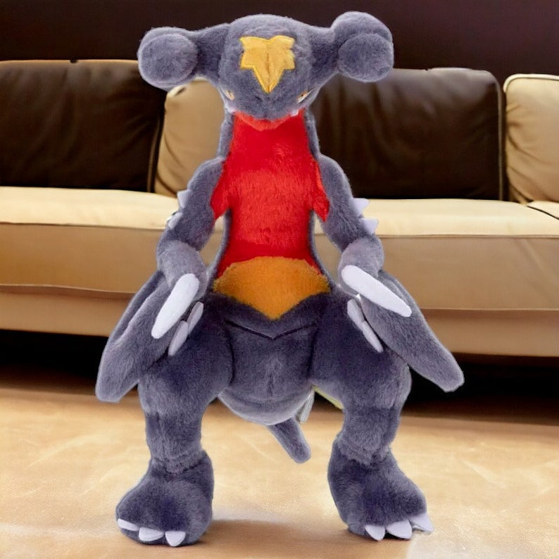 Pokémon Garchomp Dracovish Plush Toy, Soft Toy, Room Decoration ...